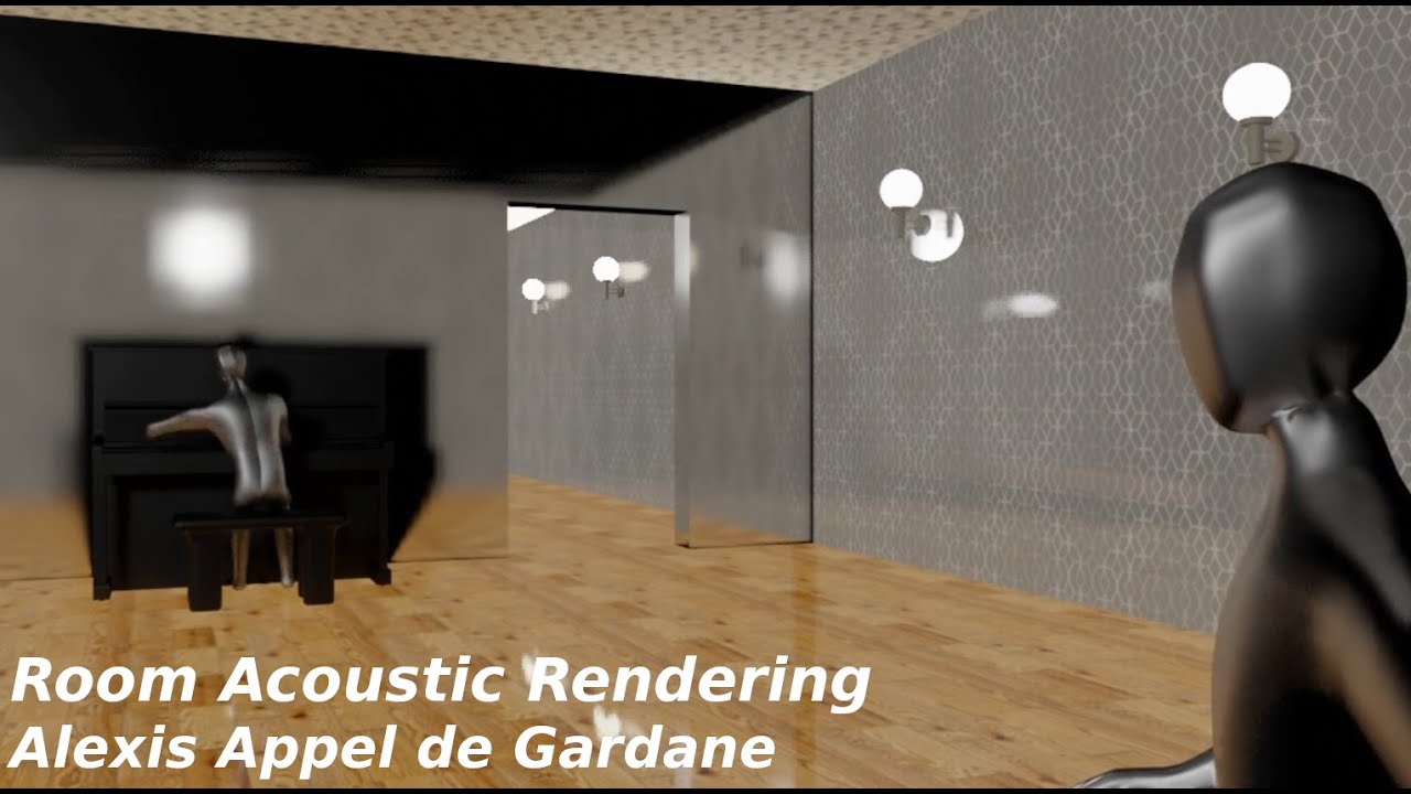 Room Acoustic Rendering with Acoustic Ray Tracing Method - YouTube