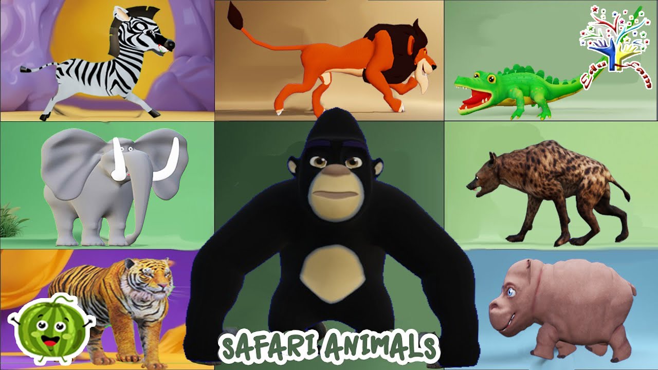 The Animal Sounds Song || Do you know What Sounds does the animals make ...