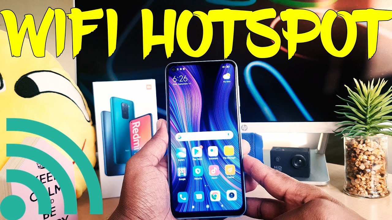How to Set Up Mobile Hotspot on Xiaomi Redmi Note 9 - Create WiFi ...