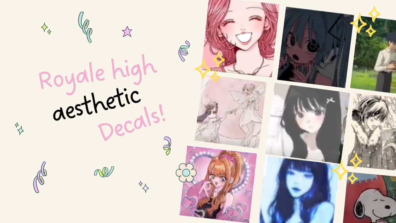 Royale High decal codes! - YouTube