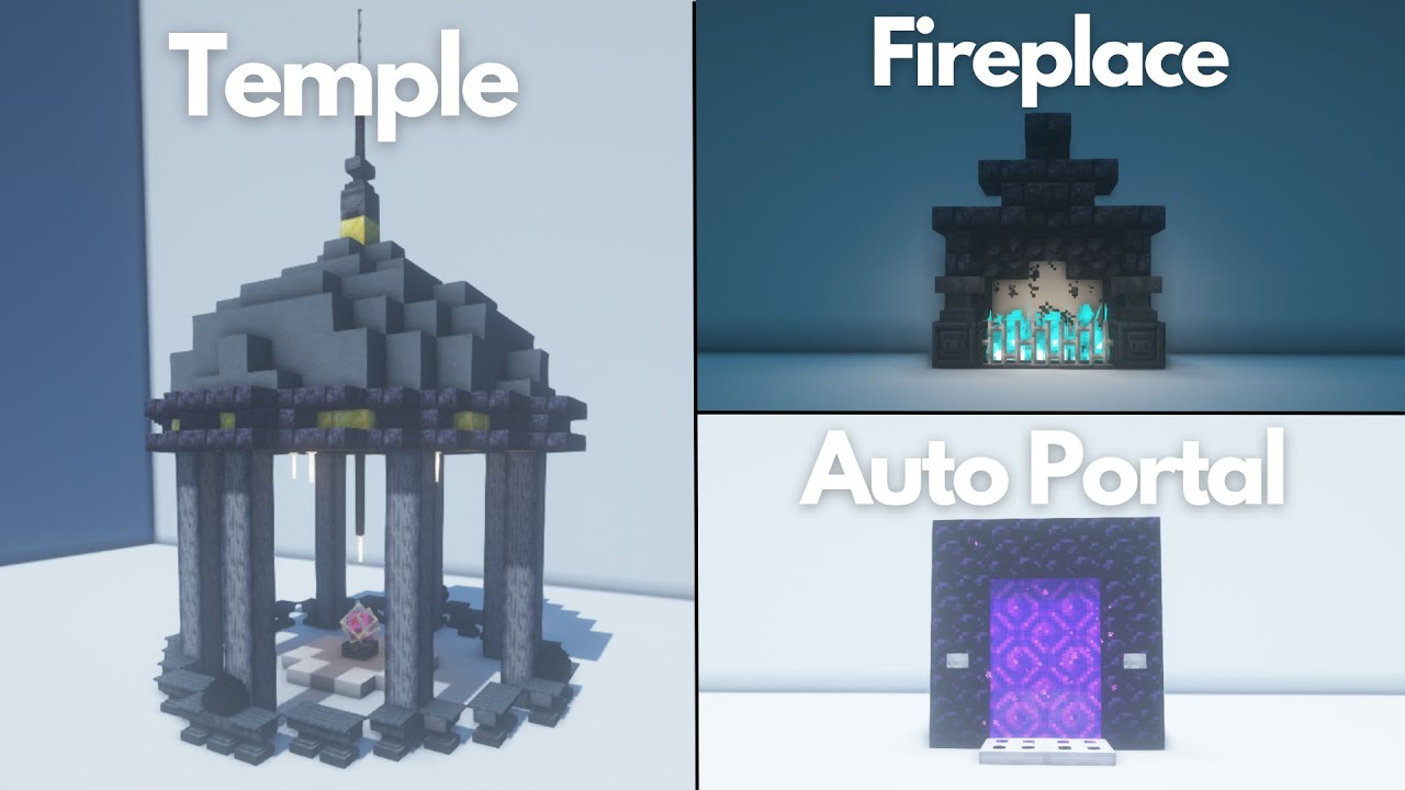 Minecraft: Nether Build Hacks - YouTube