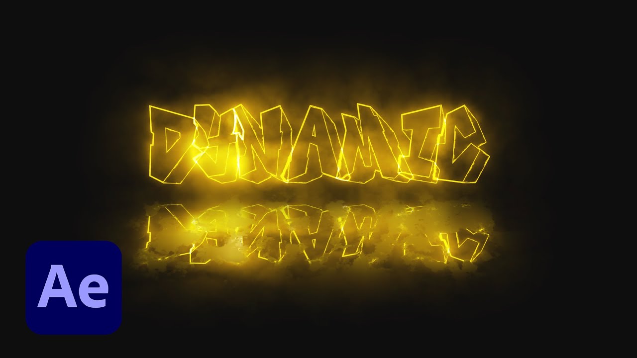 How to Create a Dynamic Text Floor in After Effects - YouTube