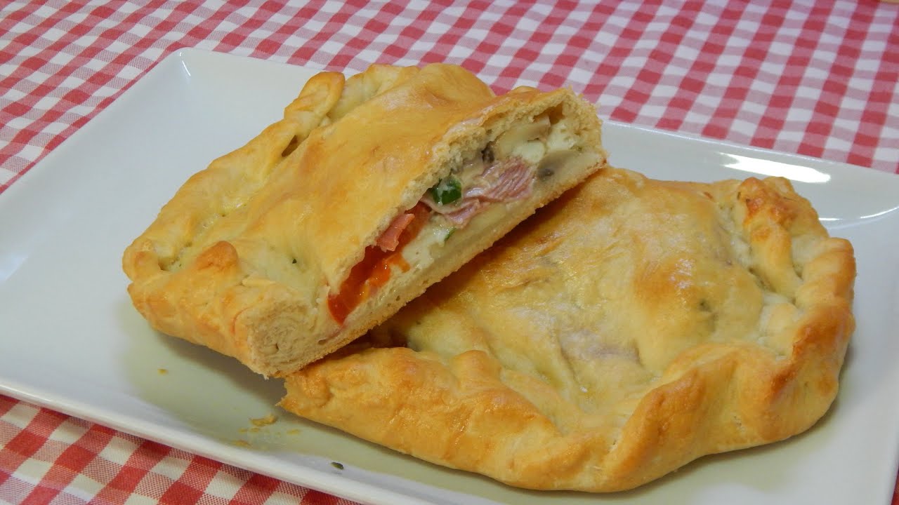 Receta casera de empanada o pizza calzone muy fácil y te quedará genial ...