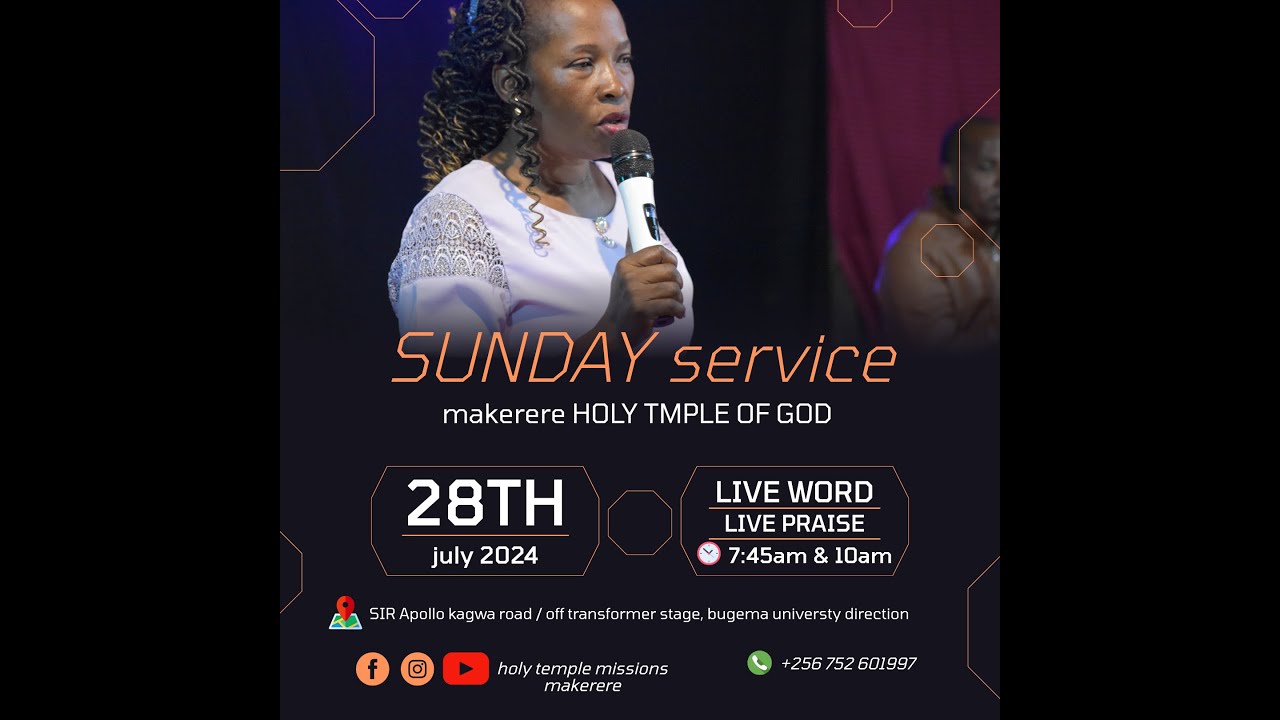 Sunday service with Pr Sarah Lubwama - YouTube