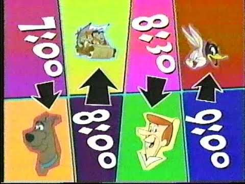 July 12, 1995 Cartoon Network Commercials GForce, Scooby, Flintstones ...