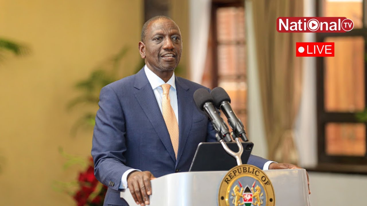 LIVE: PRESIDENT RUTO ADDRESSING THE NATION NOW BEFORE ENGAGING GEN Z ON ...