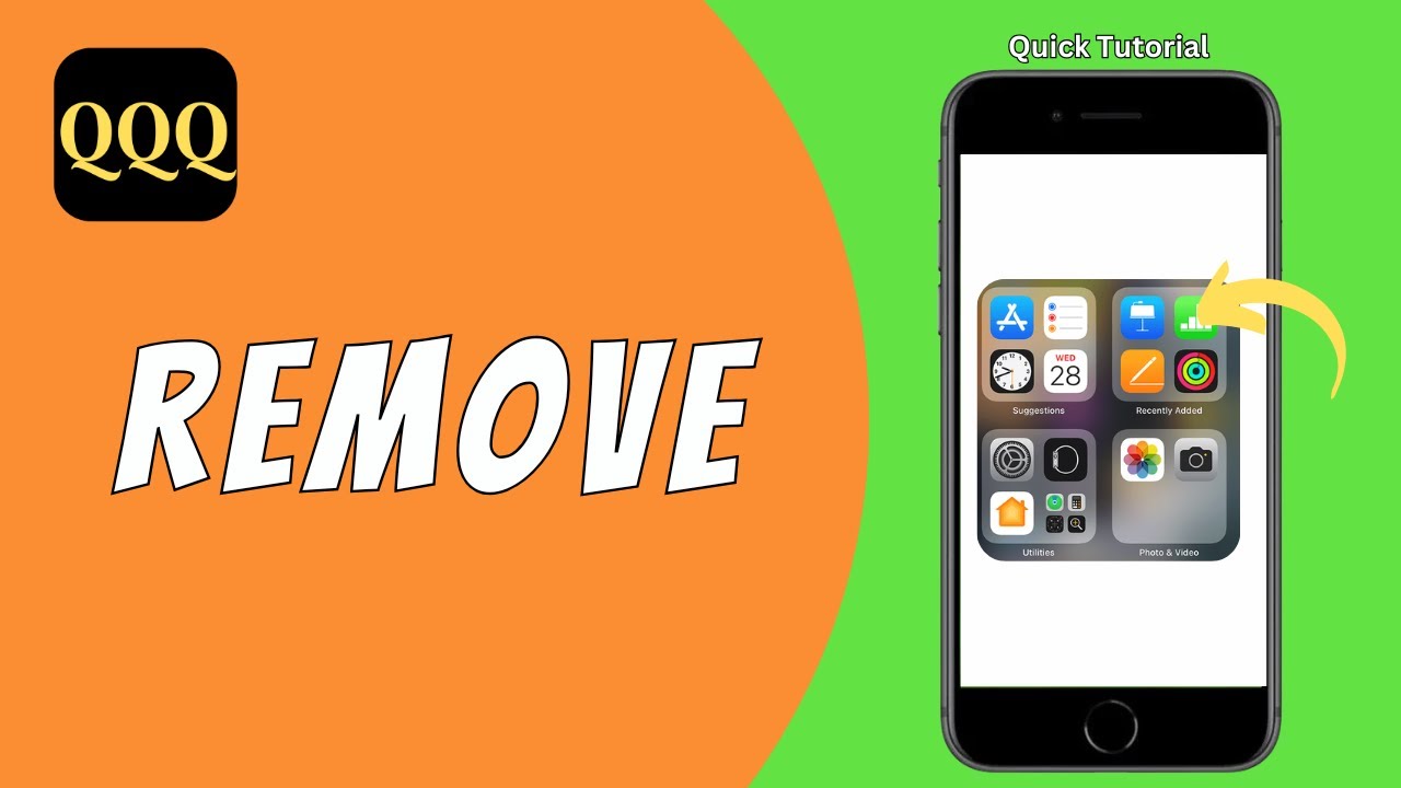 How to remove app library from iphone - YouTube