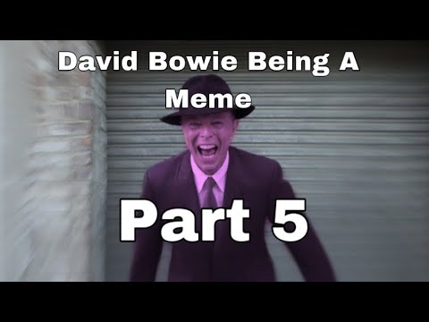 David Bowie Being A Meme Part 5 - YouTube