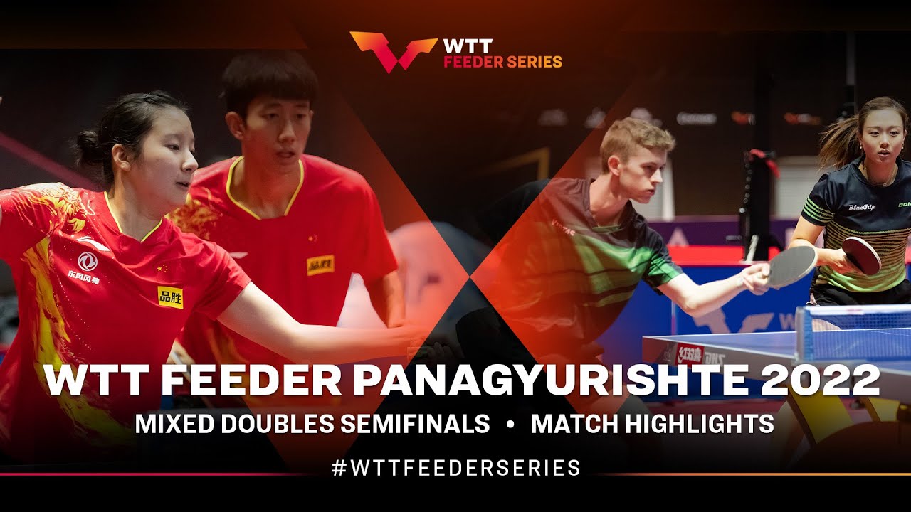 Liang Yanning/Leng Yutong vs Yuan Wan/Cedric Meissner | XD Semifinal ...