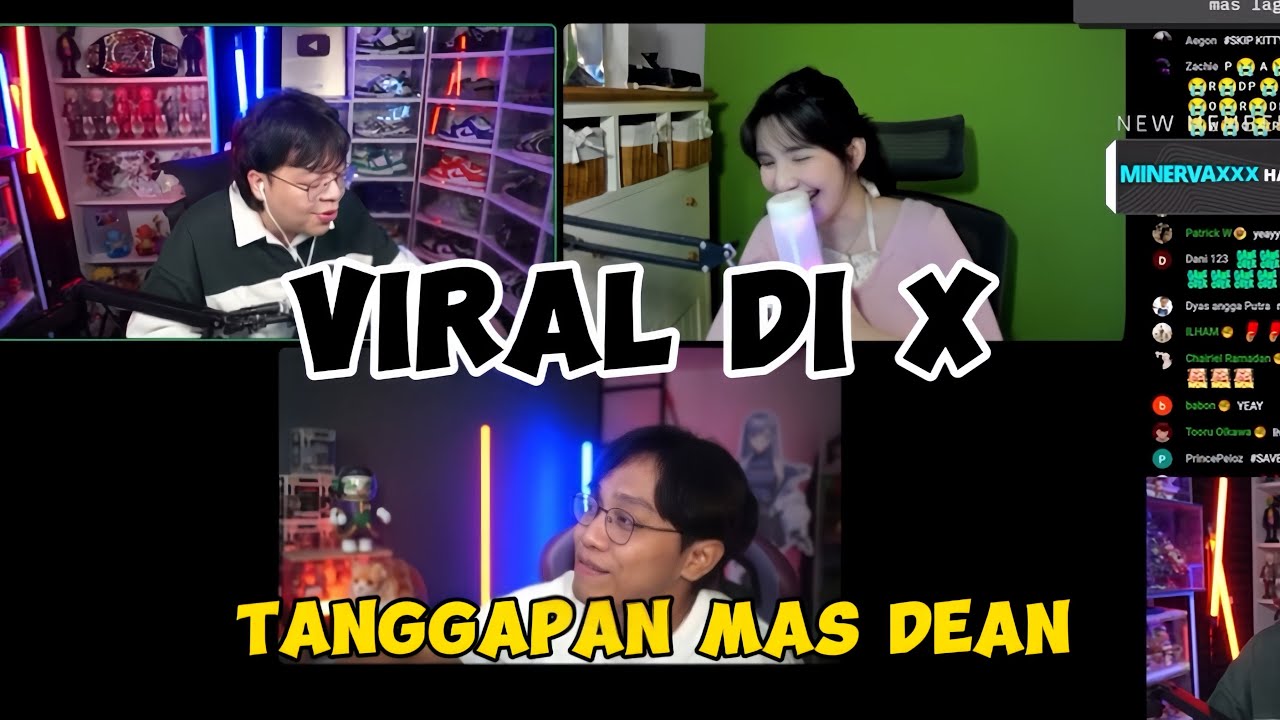 MAS DEAN VIRAL DI X | DEANKT KITTY CRISPY CENDY - YouTube