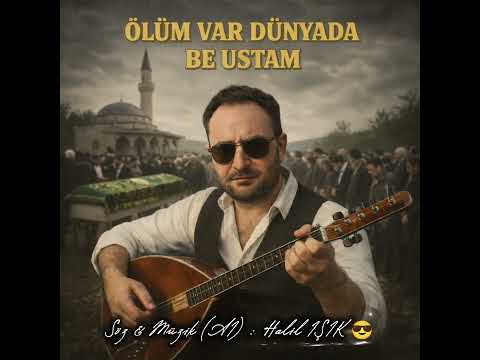 🇹🇷Ölüm Var Dünyada Be Ustam-Söz & Müzik (AI):Halil IŞIK😎#arabesk #damar #müzik #youtubebeniöneçıkar
