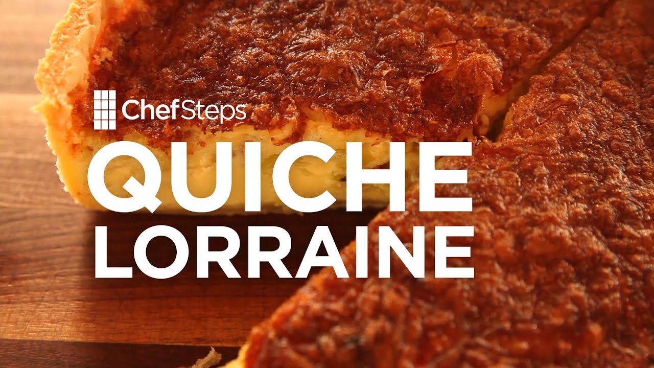 Quiche Lorraine Recipe - ChefSteps - YouTube