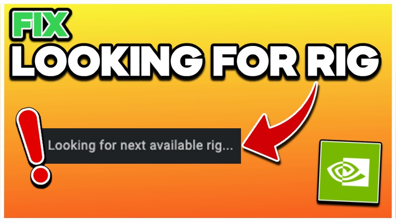 How To *FIX* Looking For Next Available Rig! (2021 UPDATED) (WORKING ...