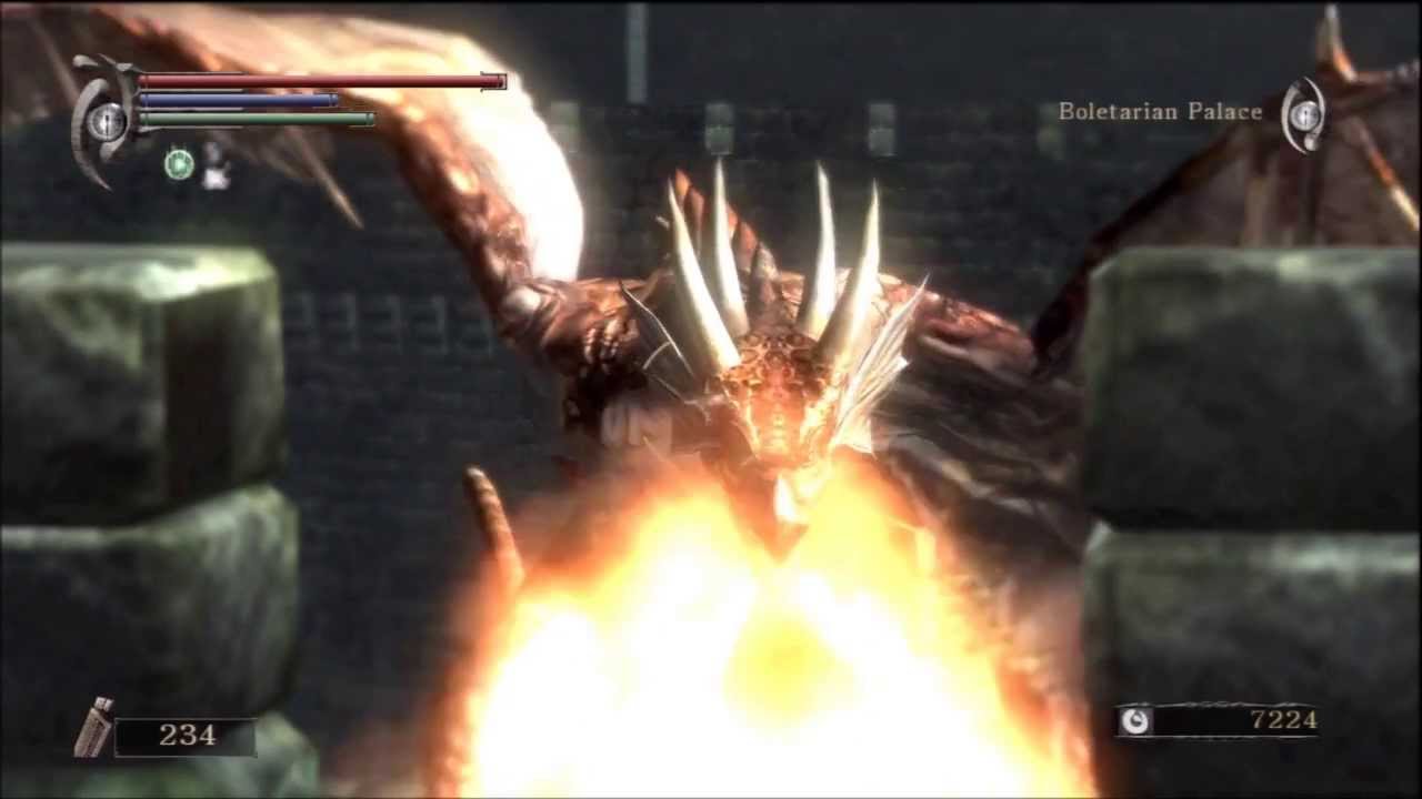 Demon's Souls Beginners Guide Part 24: How to Defeat The Red Dragon ...