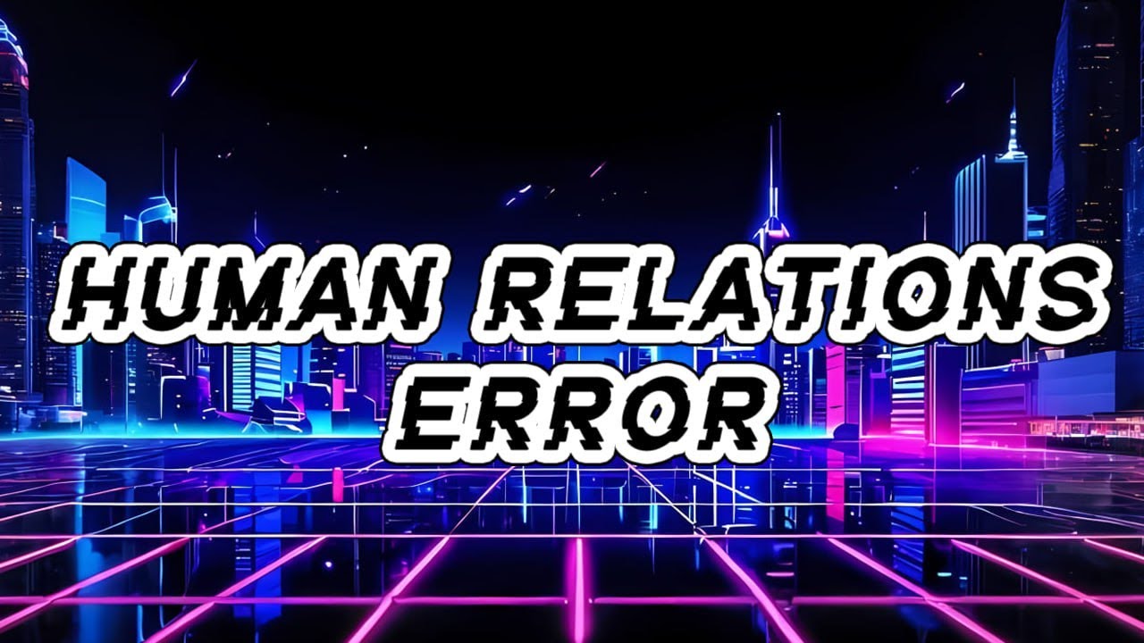 (AI음악) 뱀선생 - HRE(Human Relations Error) - YouTube