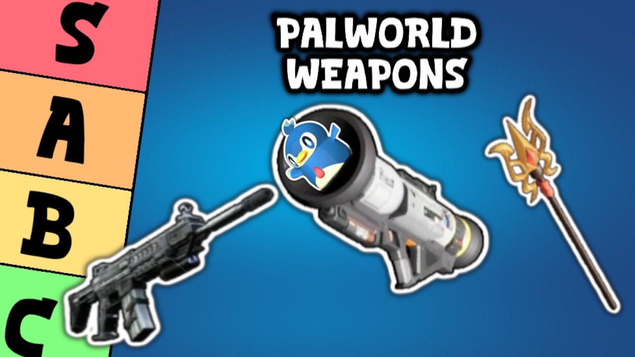 Palworld Tier List: All 35 Weapons Ranked - YouTube