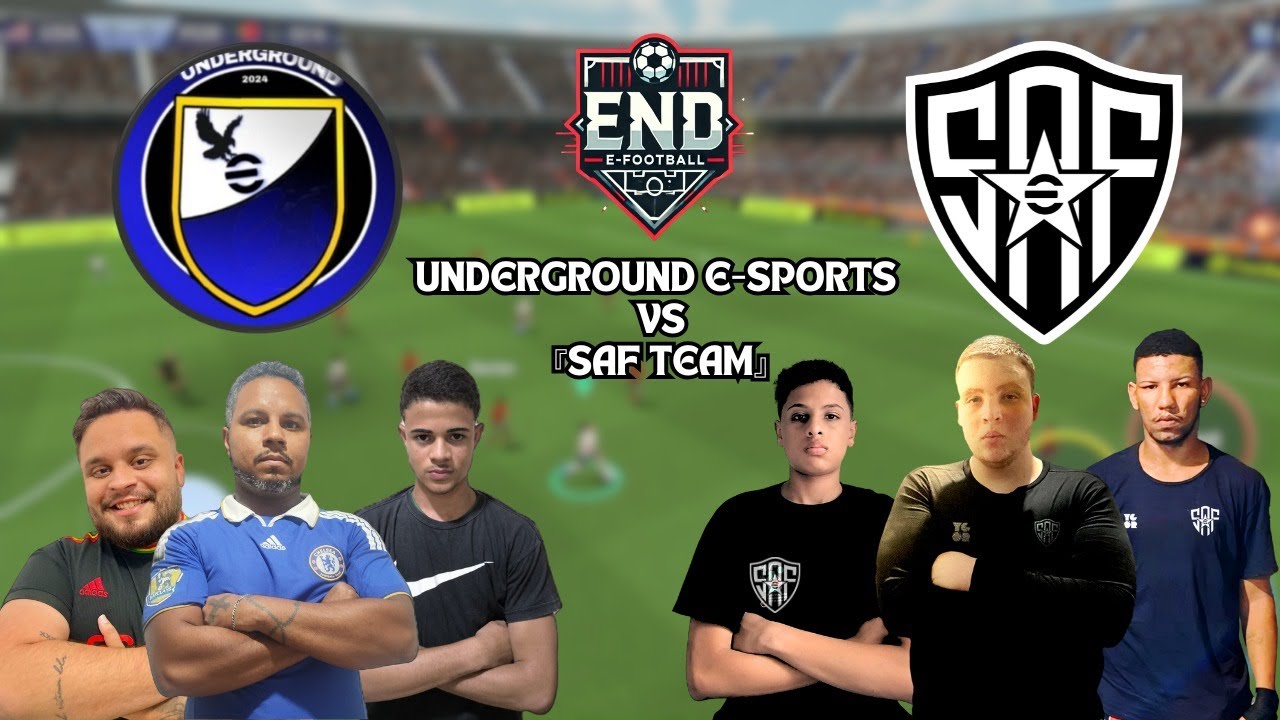 AMISTOSO - UNDERGROUND E-SPORTS X SAF TEAM - AO VIVO ÀS 18H - YouTube
