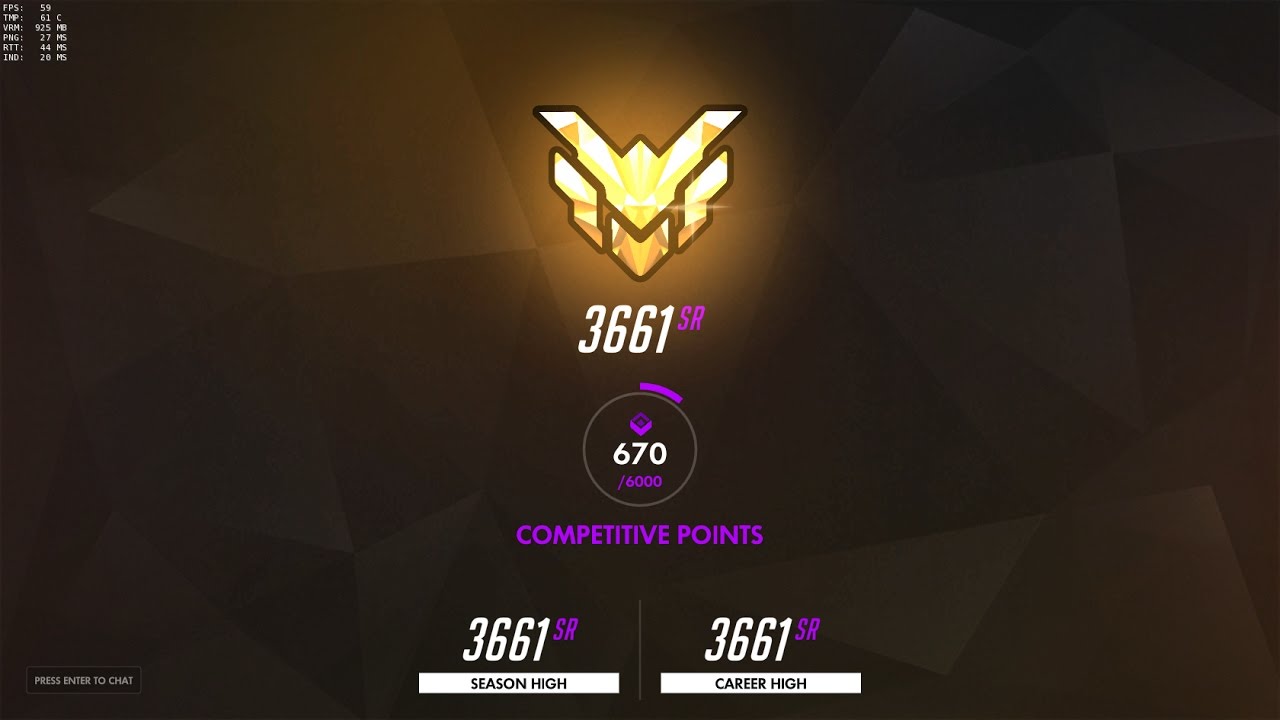 Overwatch Master Rank Ending!! - YouTube