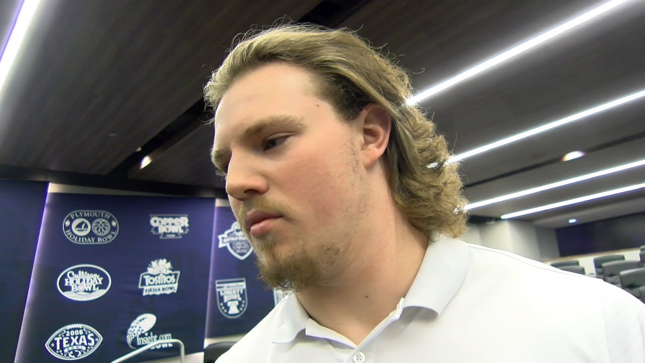 Kansas State Football | Wyatt Hubert Interview | March 19, 2019 - YouTube