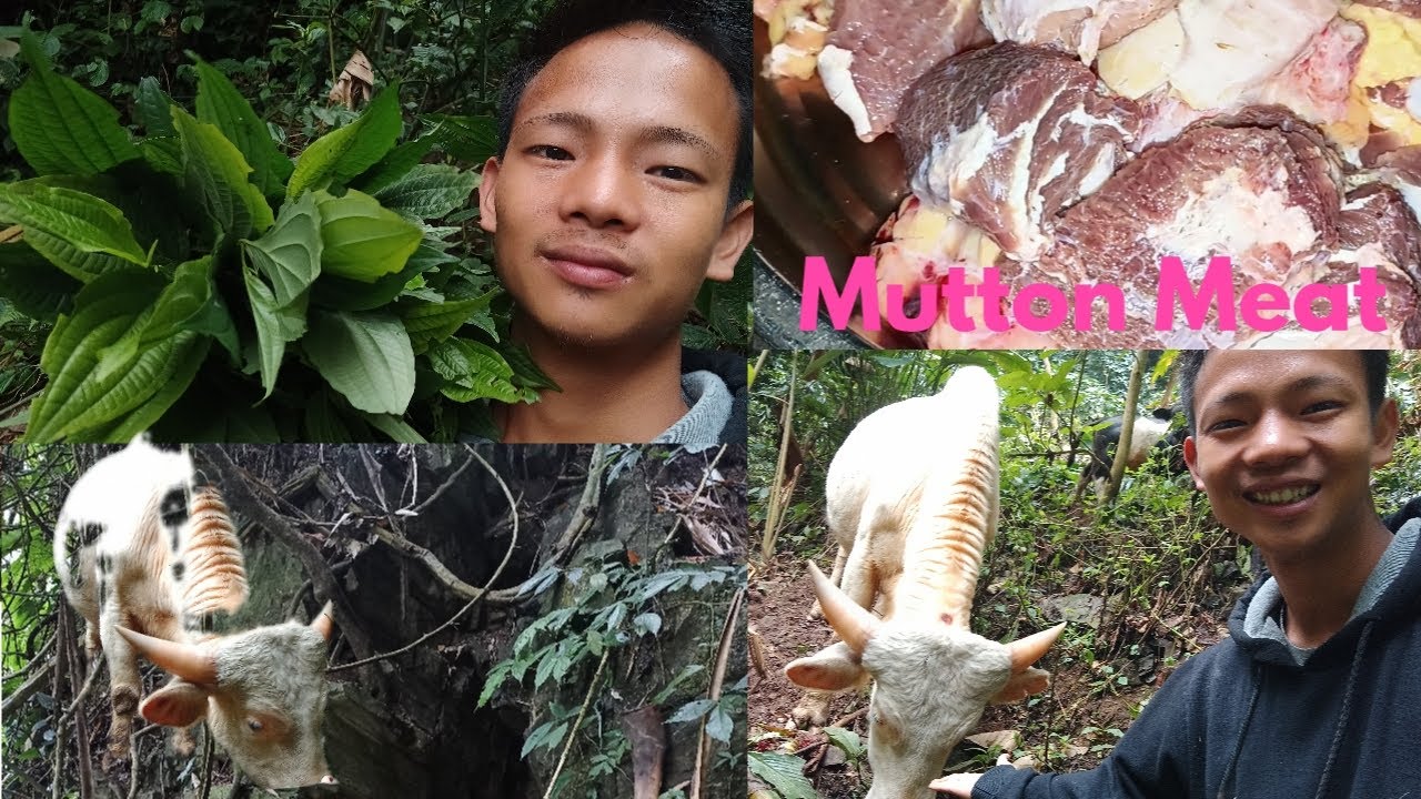 rarw sabji or mutton meat best combination 🤤#villagelife 🤗AP/ state ...