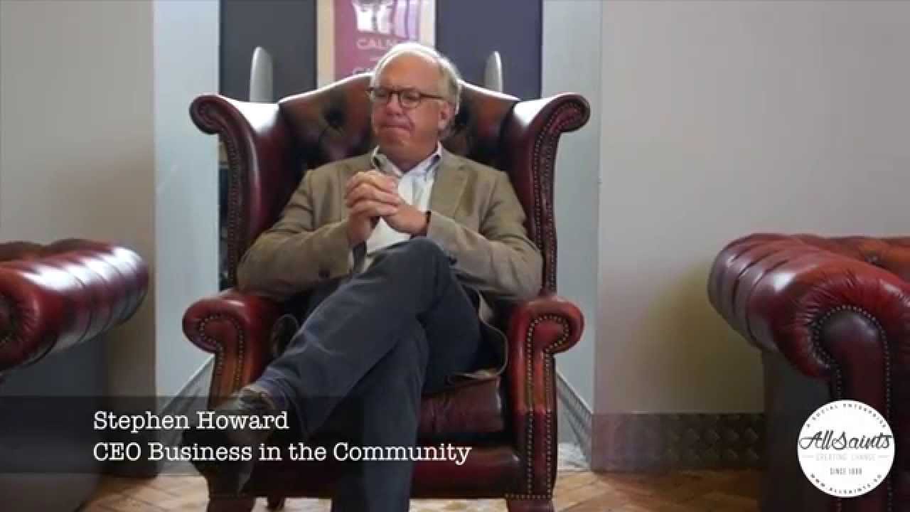 Stephen Howard, CEO of BITC - Allsaints message - YouTube