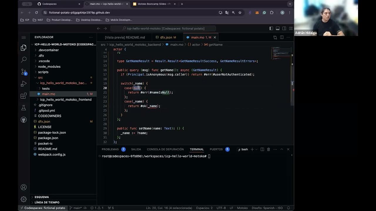 ICP Developer Motoko Mayo 2024 | Sesión 5 | ICP Hub MEX - YouTube