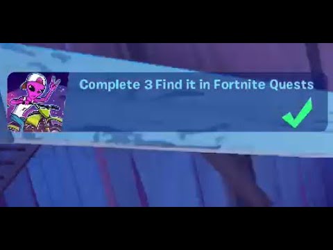 Fortnite - Complete 3 Find it Fortnite Quests - Map Code : 0598-1708 ...