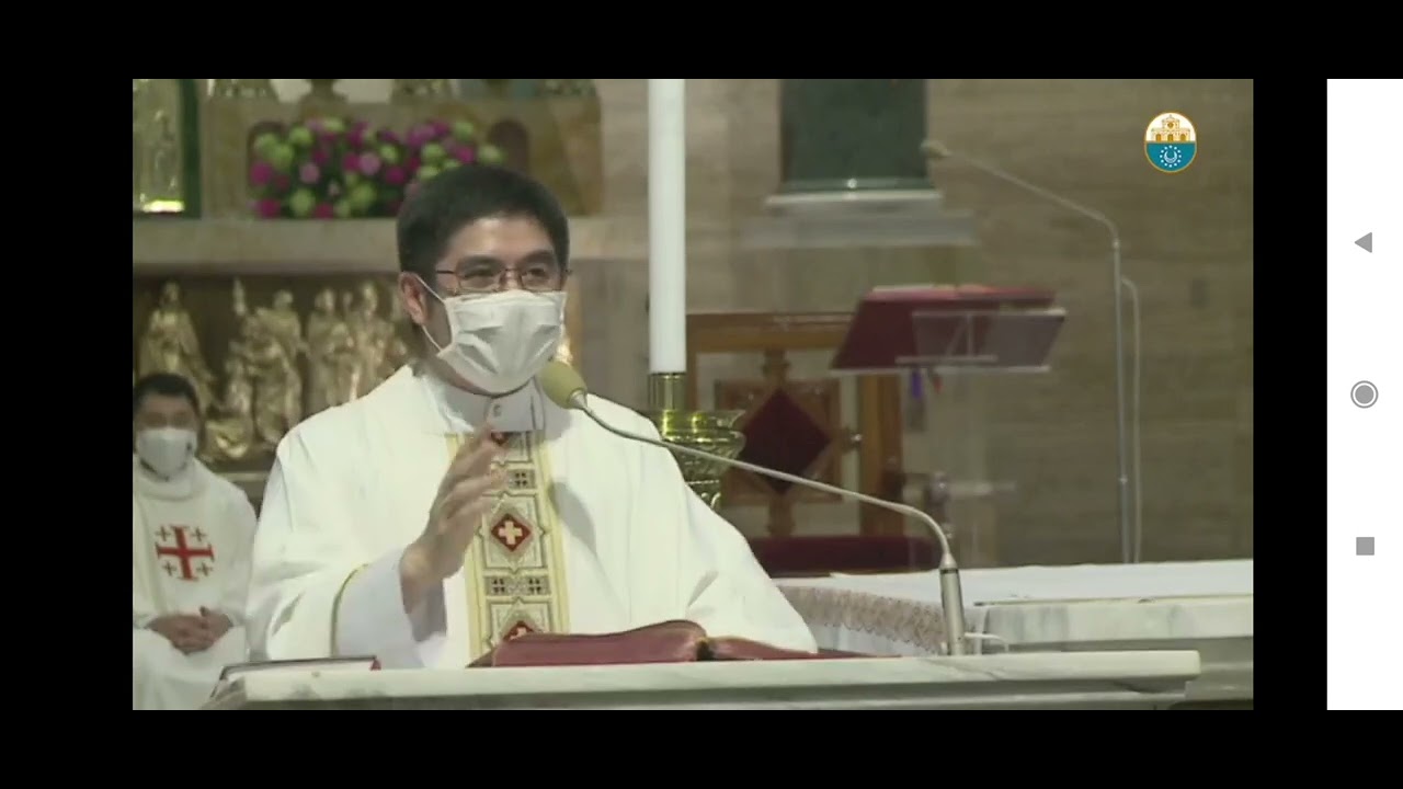 GOSPEL HOMILY🙏 April/27/2022 Father Reginald Malicdem @The Manila ...