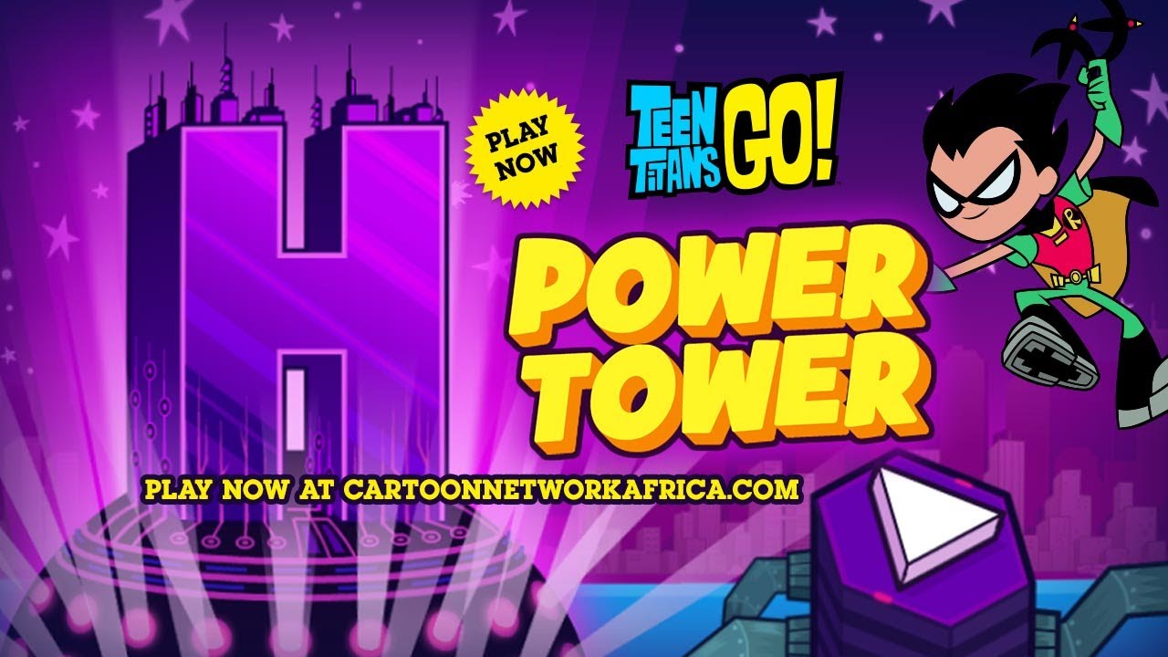 Teen Titans Go: Power Tower - Grappling In The Dark (CN Games) - YouTube