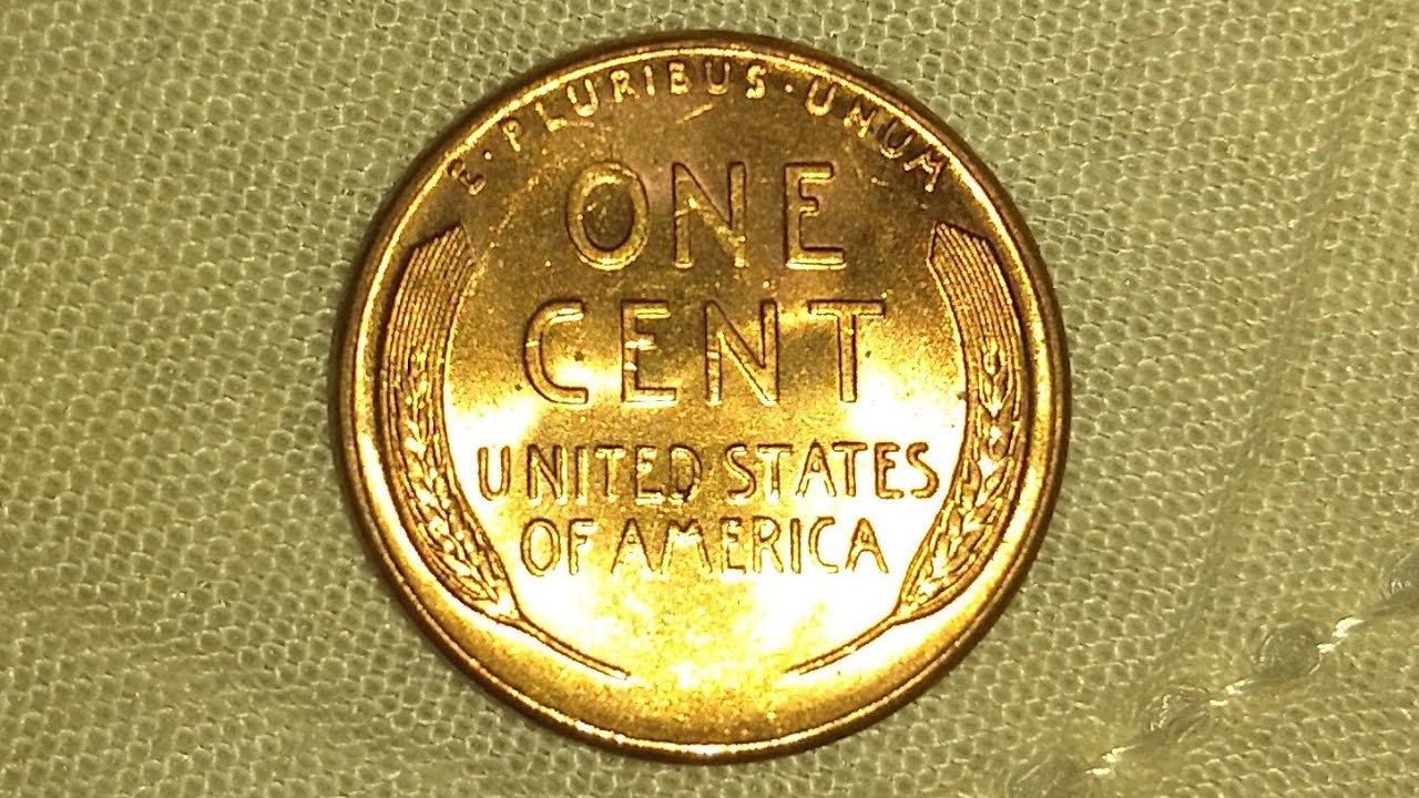 MS-60 Wheat Penny! - YouTube