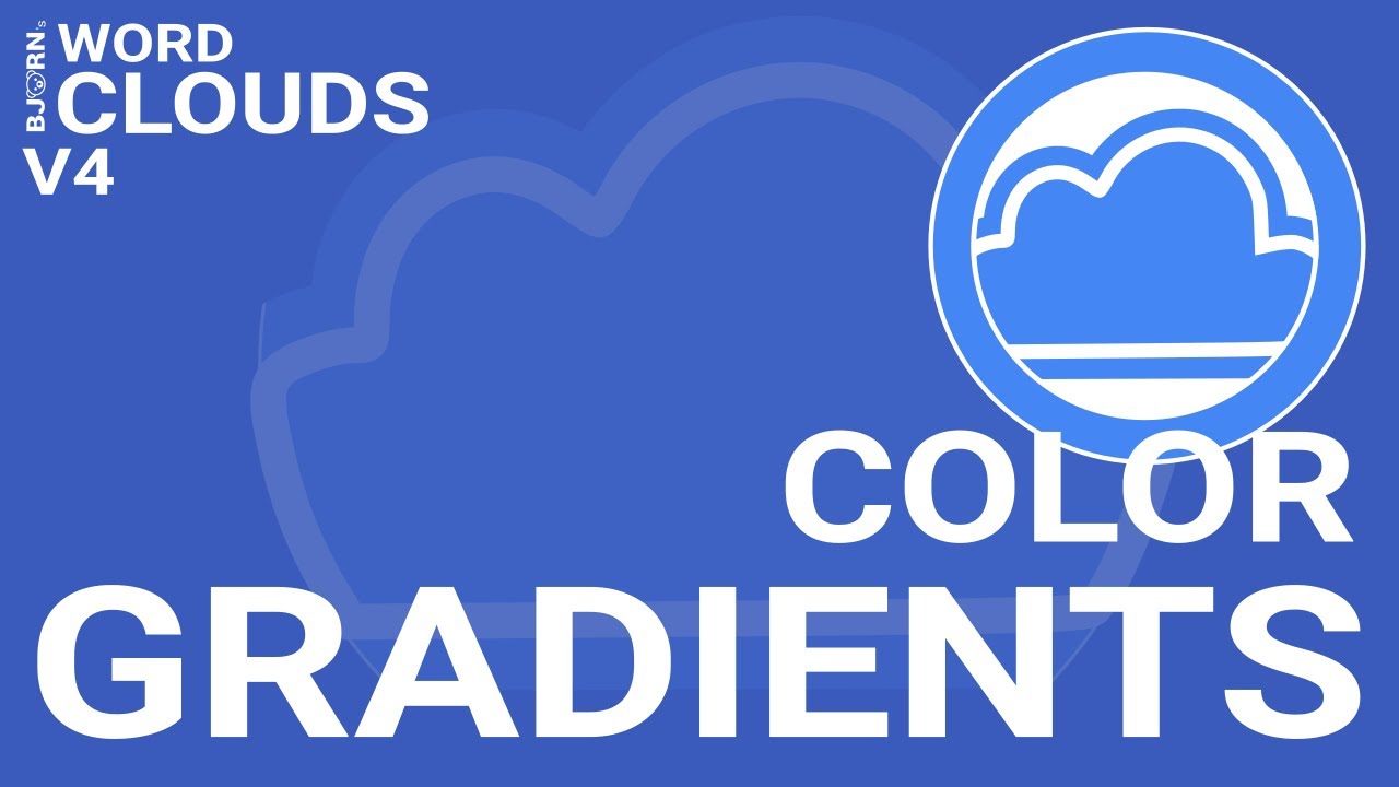 Word Cloud Studio - V4 - Color Gradients - YouTube