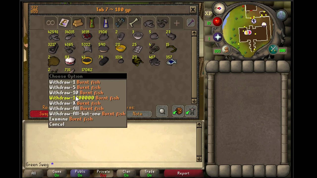 MY OldSchool Runescape Collection! - YouTube