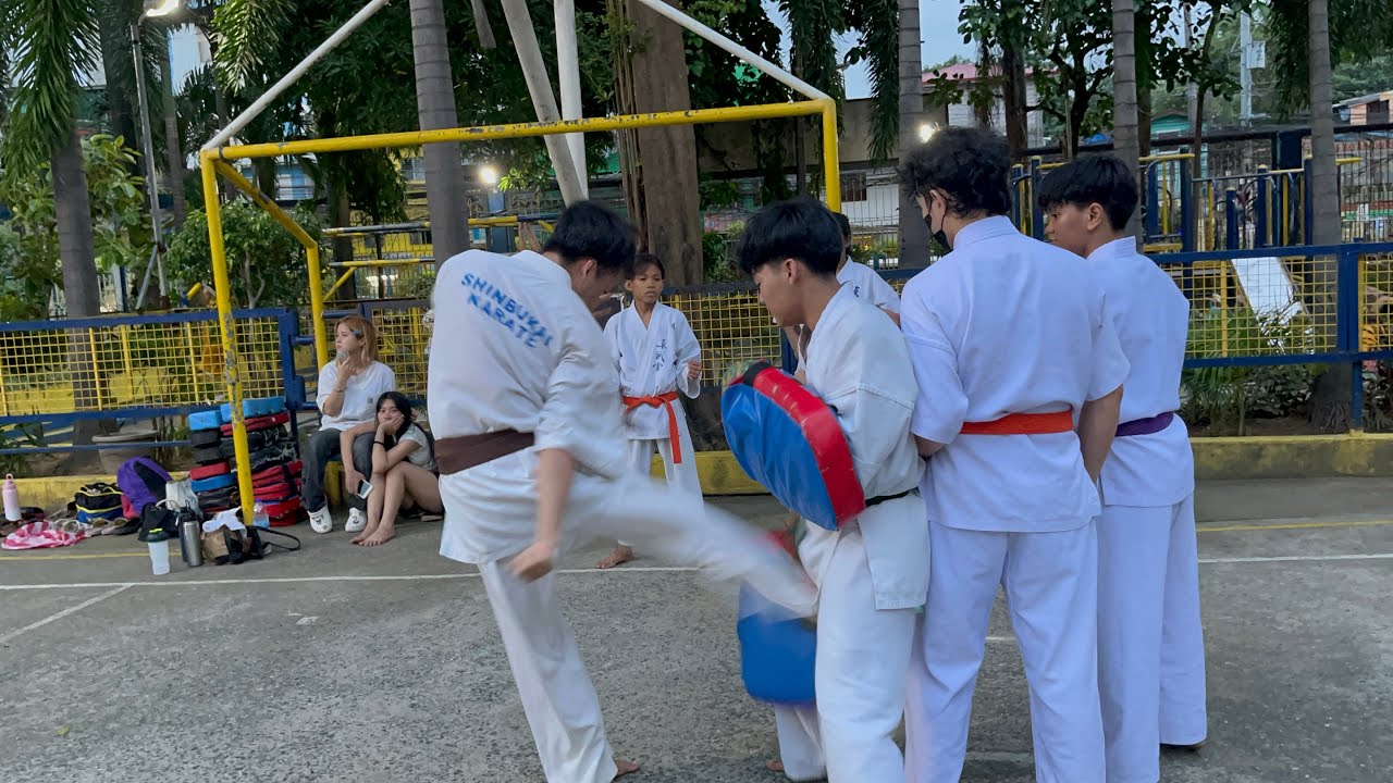 Shinbukai Karate Training Session - YouTube