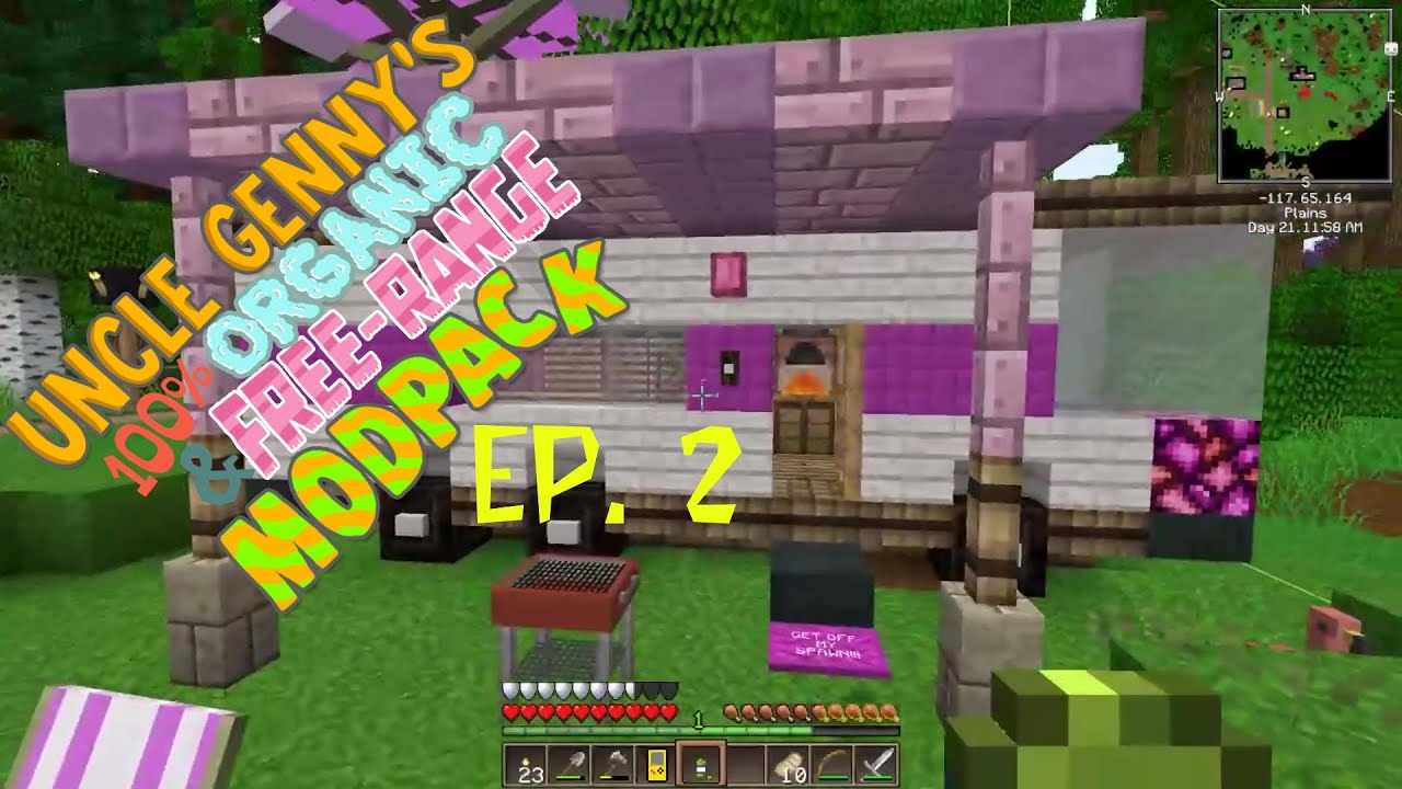 Uncle Gennys Modpack Ep. 2 "Apology & Tiny Mob Farm!!" PC Gameplay Lets ...