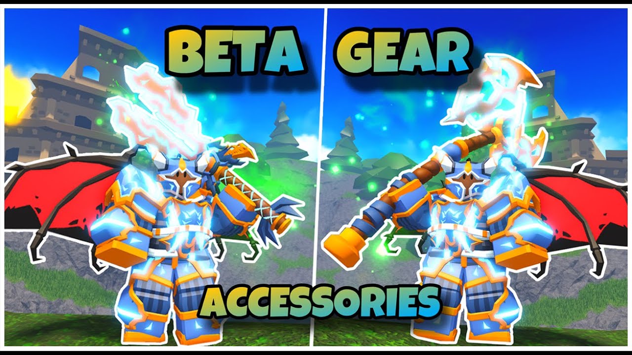 BETA GEAR!! QUICKEST WAY TO UNLOCK ALL | ELEMENTAL DUNGEONS - YouTube