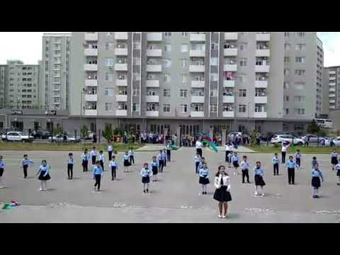 28 may gunu flashmob - 161 nömrəli mekteb