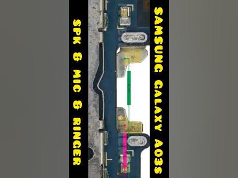 SAMSUNG Galaxy A03s Speaker 🔊 And Mic 🎤 And Ringer #short - YouTube