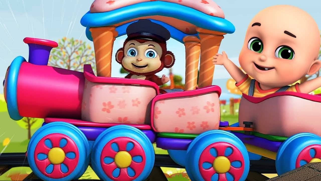 Chuk Chuk Rail Ayii | Toddler Learning Video Songs for children ...