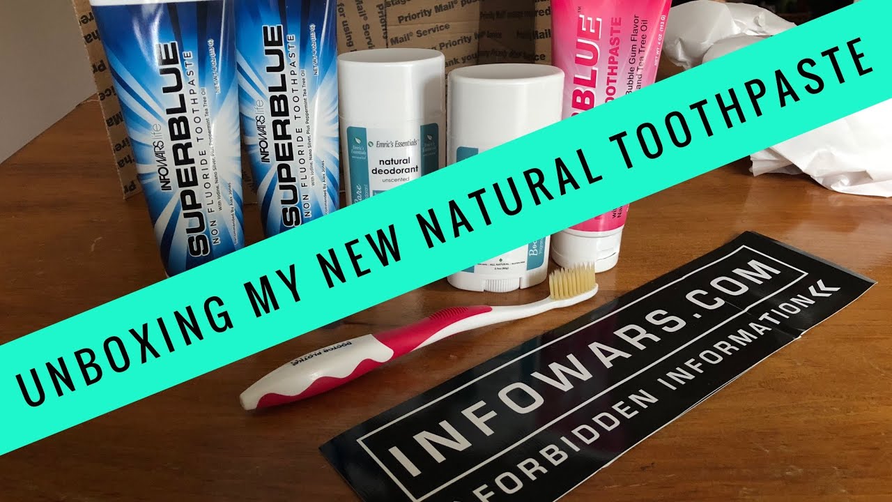 Unboxing My New Natural Toothpaste - YouTube