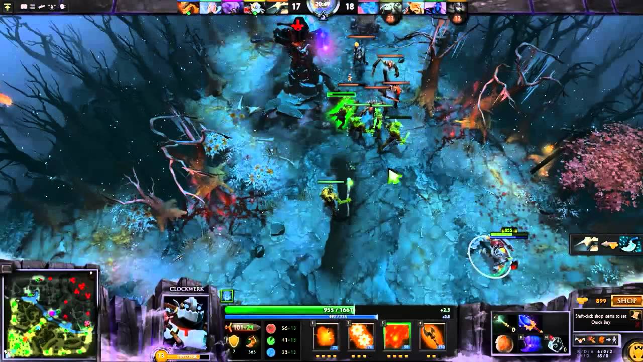 Dota 2 clockwerk match - YouTube