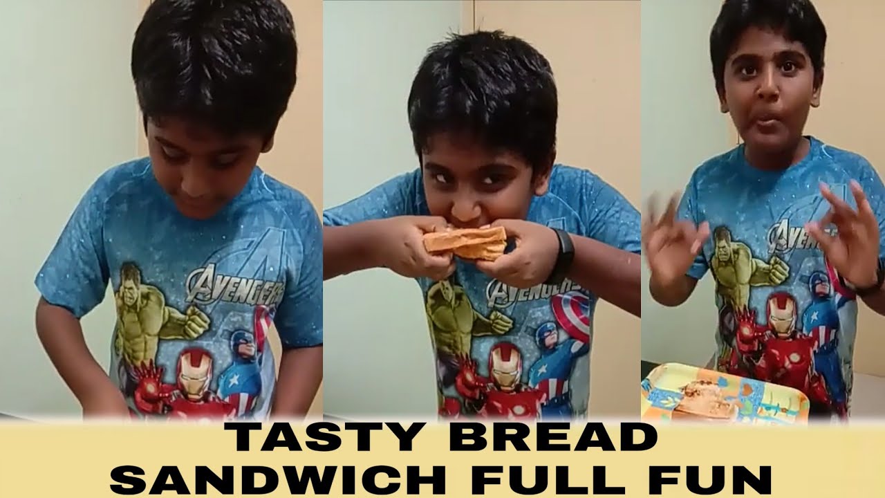 bread sandwich special full fun 😜 - YouTube