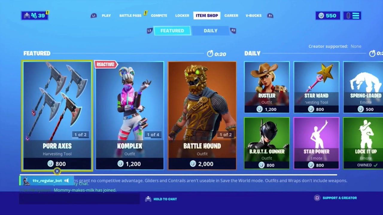 NEW! Wild Gunner Outfit. (Fortnite daily item shop day 2) - YouTube