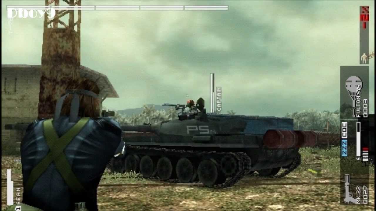 Metal Gear Solid: Peace Walker PSP - Tank Battle T-72U - YouTube