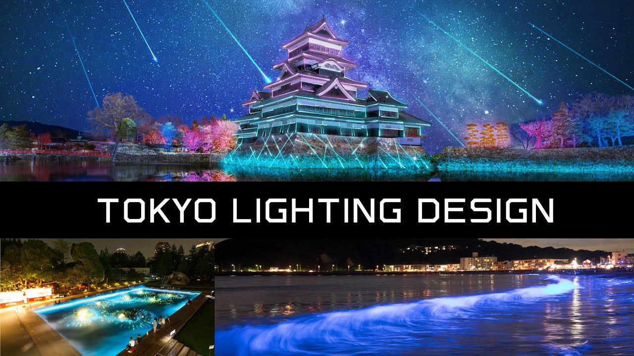 Tokyo Lighting Designが生み出す光【松本城 氷晶きらめく水鏡】 - YouTube