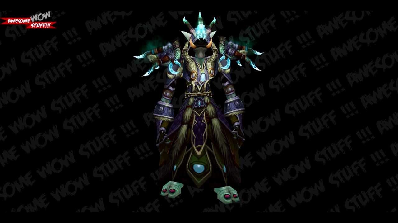 WoW Challange Set Druid (Troll) Preview MoP - YouTube