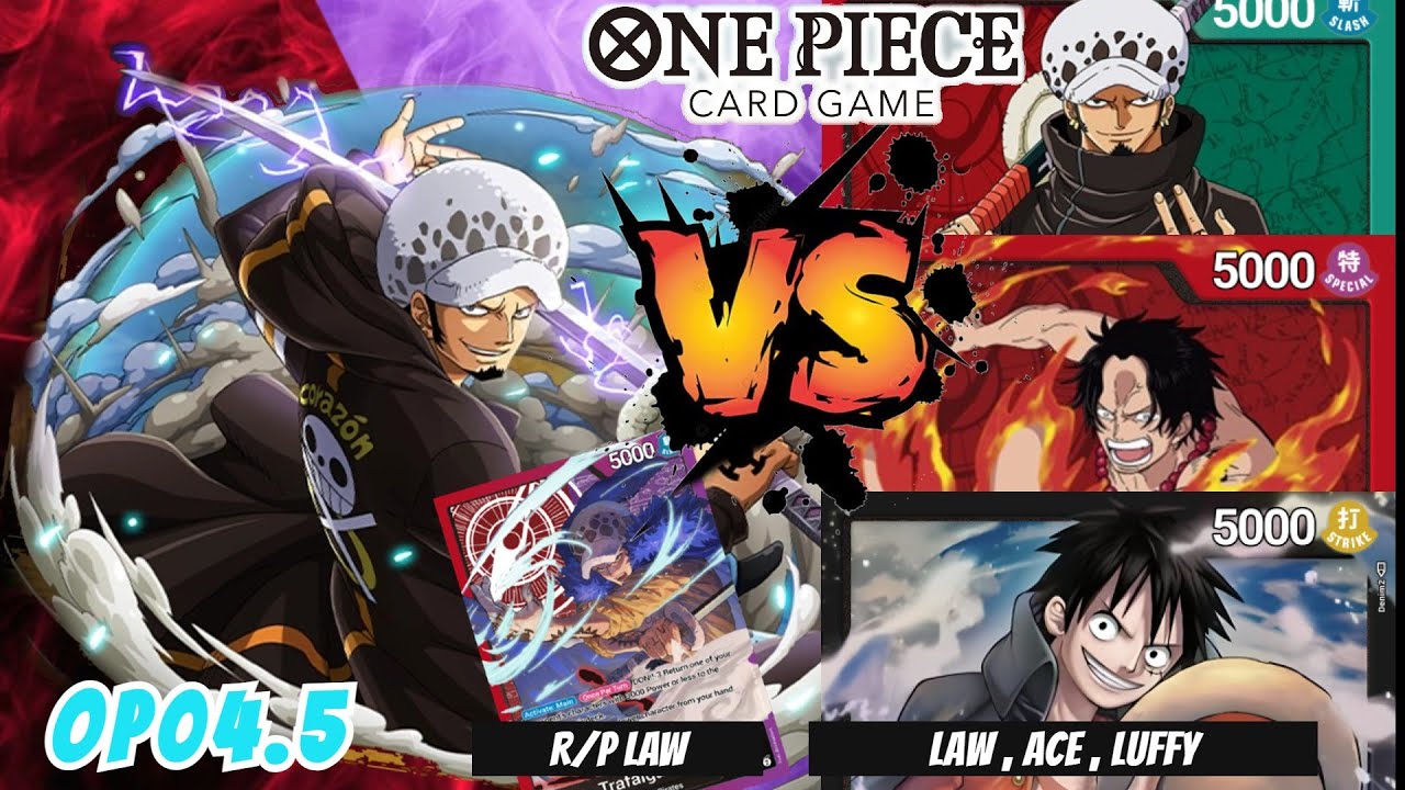 R/P LAW DECK OP04.5 - THIS DECK IS JUST TOO FUN【OPTCGSIM ONLINE 】ONE ...
