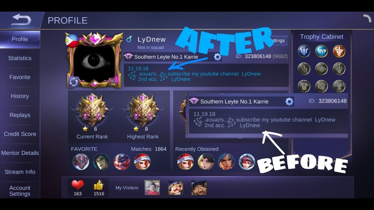 How to make colored text in Mobile Legends/EASY TRICK - YouTube