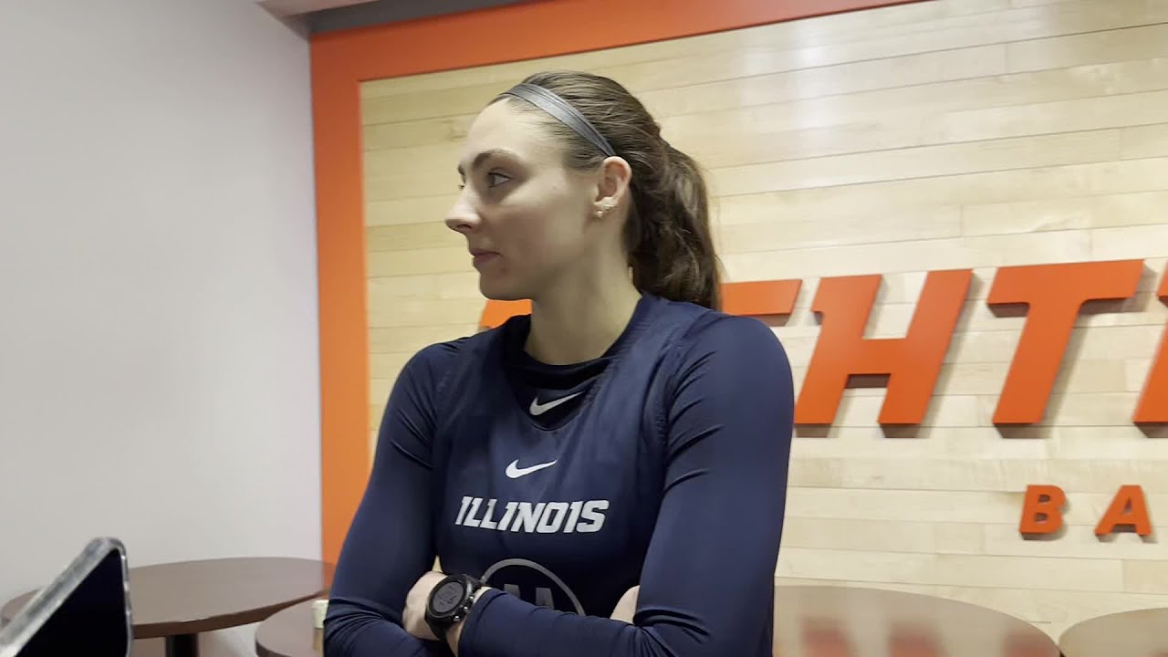 Illini WBB | Kendall Bostic (2/18/24) - YouTube