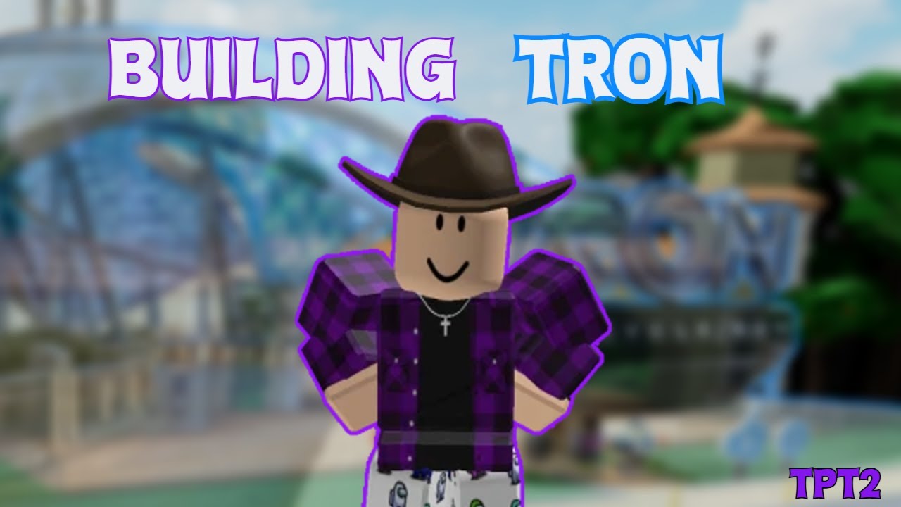 Build TRON in Theme Park Tycoon 2 Roblox🔴 | Roblox TPT2 Live - YouTube