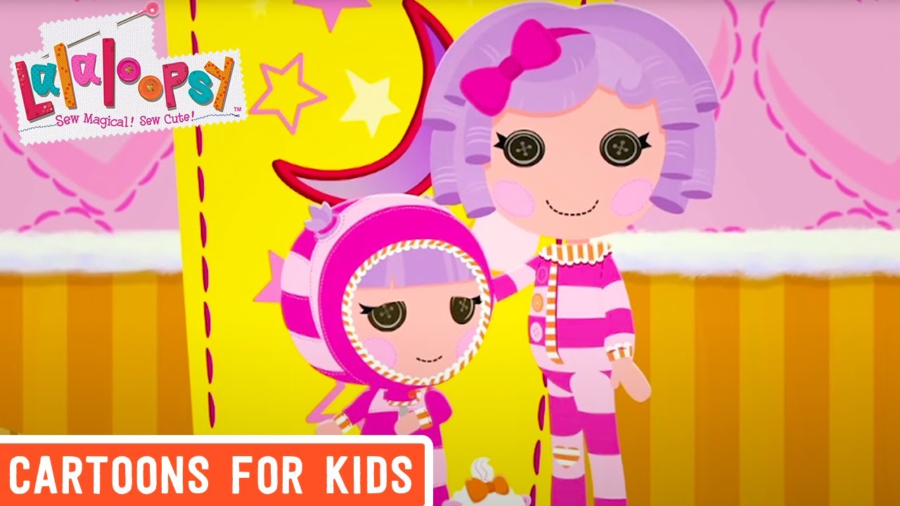 Blanket Featherbed Sleepwalks | Lalaloopsy Clip | Cartoons for Kids ...